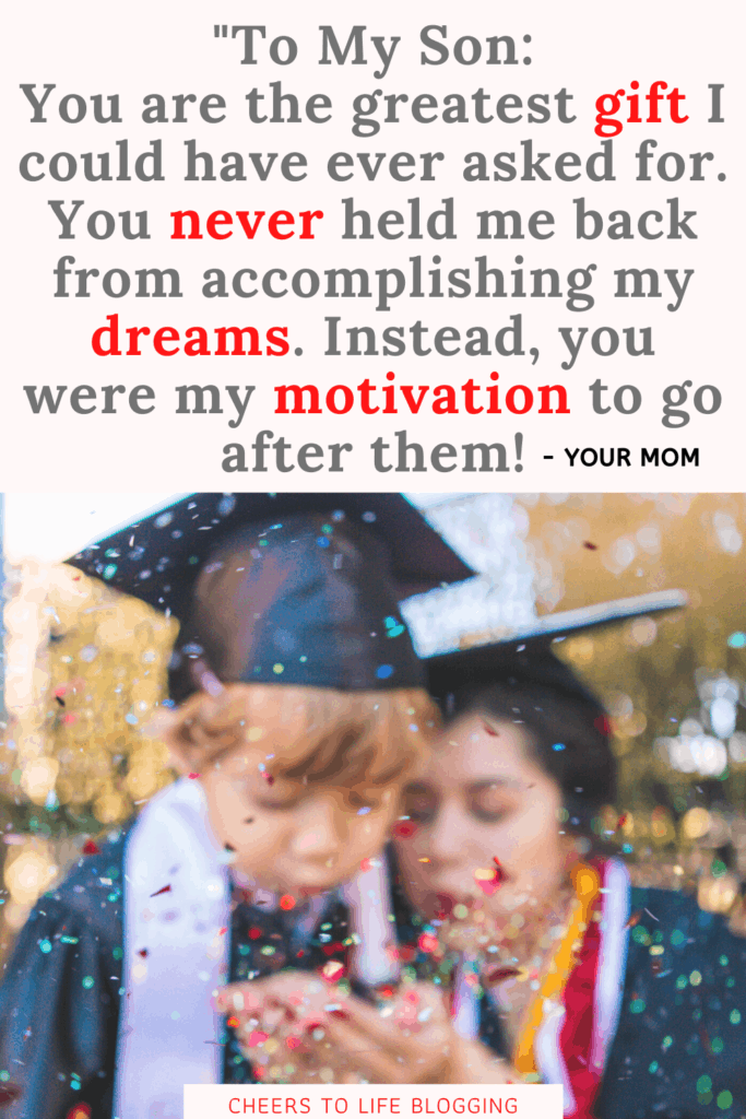 An Inspiring Letter From Mother to Son - Cheers to Life Blogging