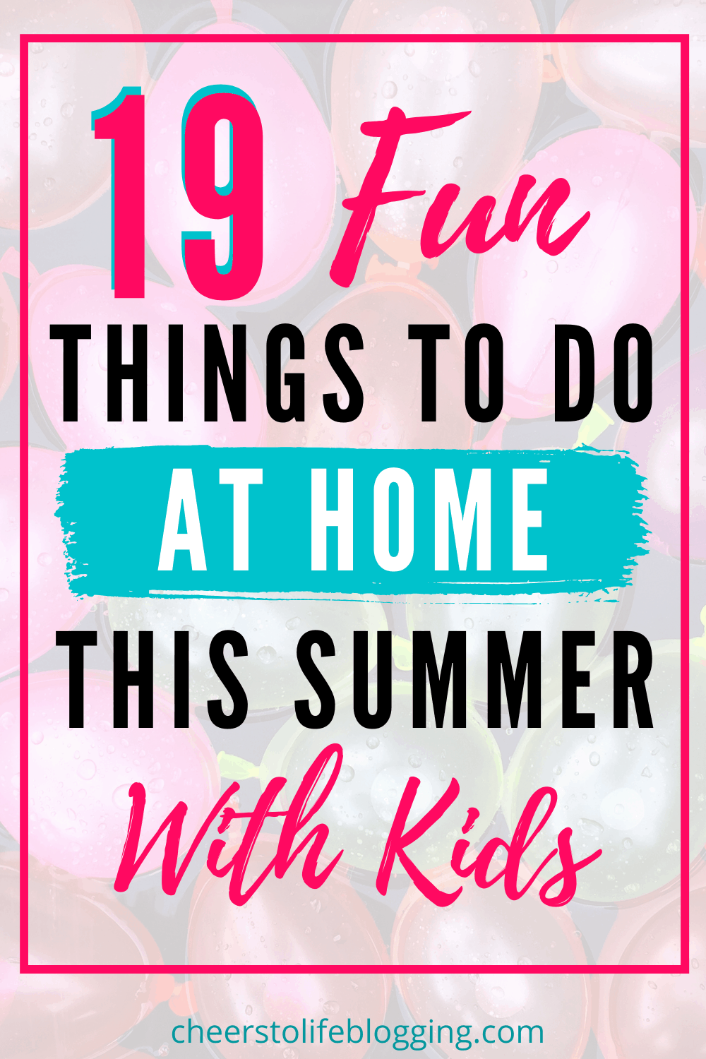 19 Exciting Fun Summer Activities at Home for Kids