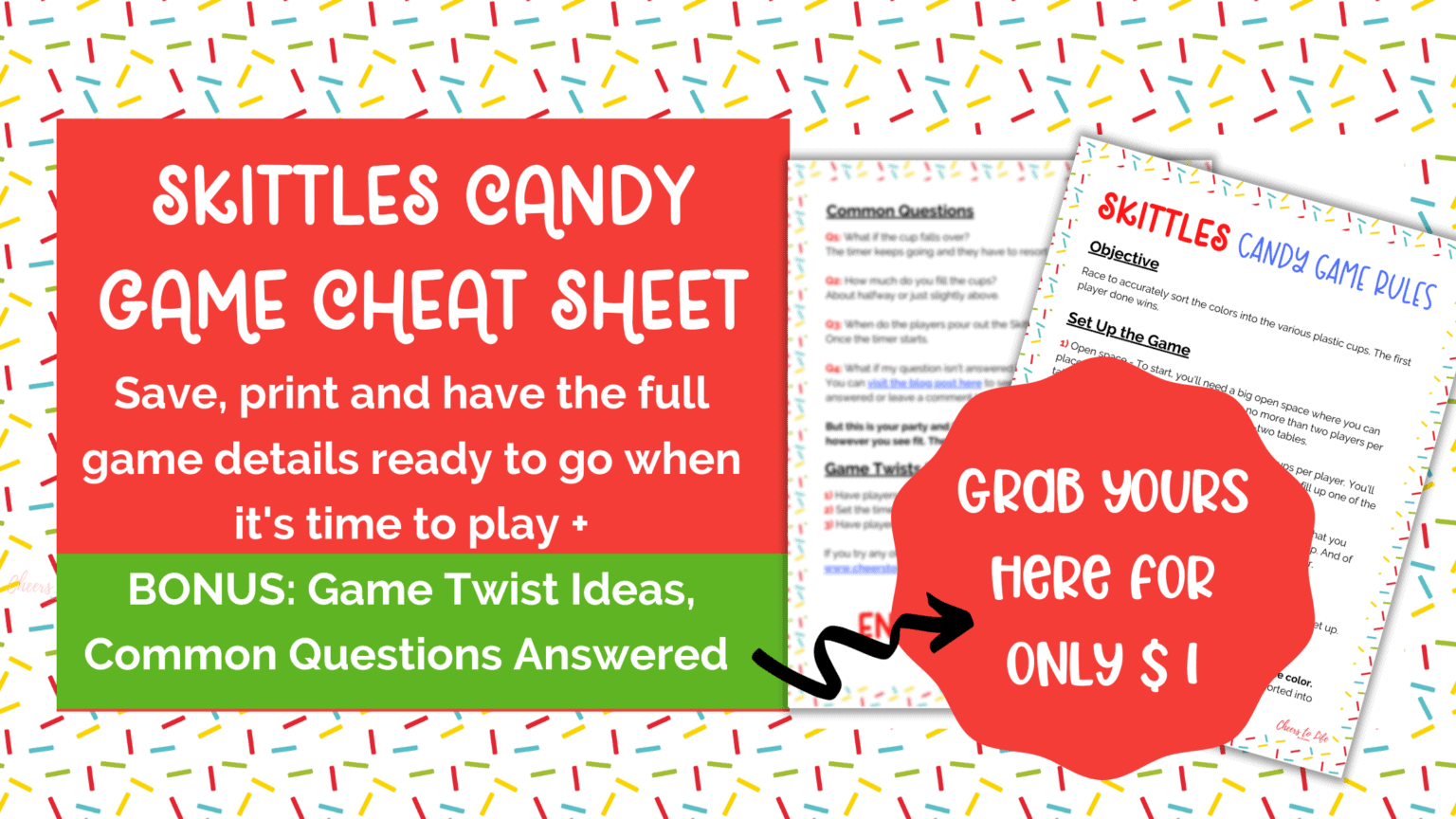 Skittles Candy Game: A Fun Party Game Idea for the Family